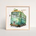 Cartoon Tram Clipart, Cute Tram PNG Bundle, Kawaii Transport ...