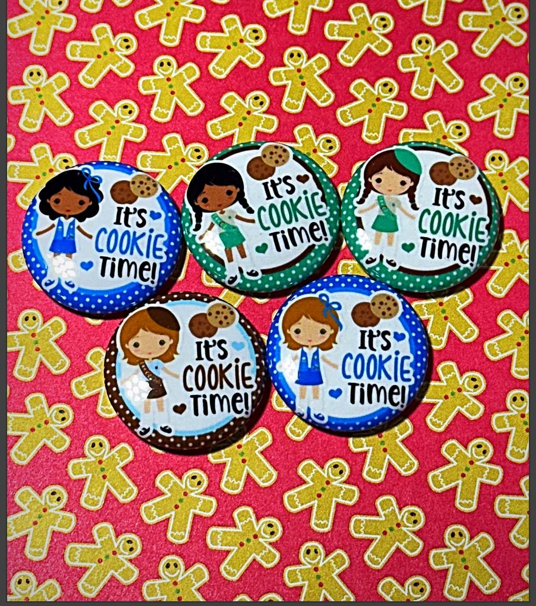 5 It’s Cookie Time Girl Cute Scouts Girls Inspired Brownies Positive ...