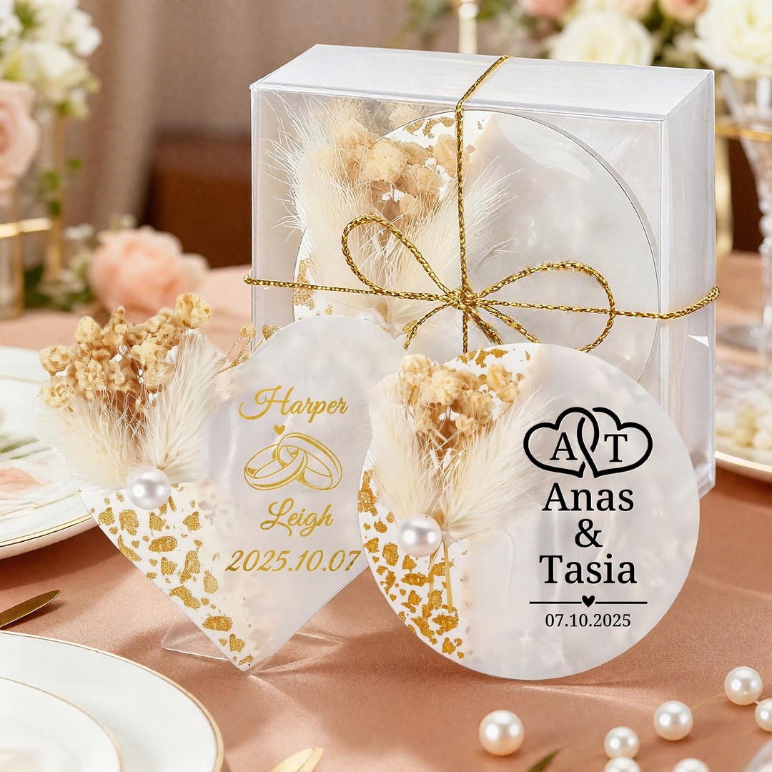 Personalized Wedding Epoxy Magnet Gifts,epoxy Refrigerator Magnets ...