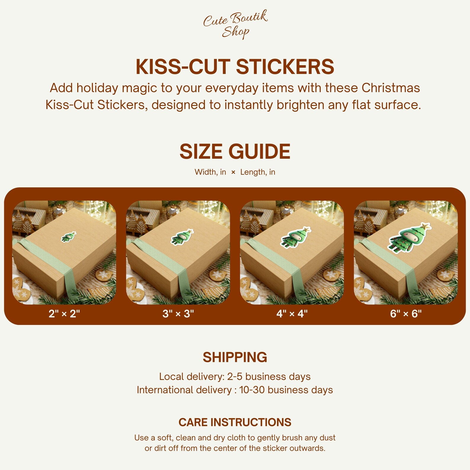 Christmas Elf Stickers: Festive Holiday Decoration - Etsy