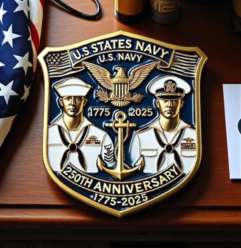 250th Marine Corps Birthday Pin, Official 2025 USMC Anniversary Coin ...