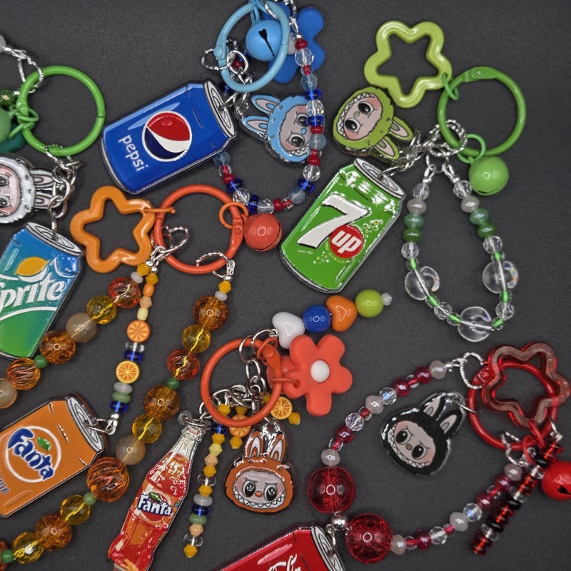Coca Cola Keychain - Etsy New Zealand