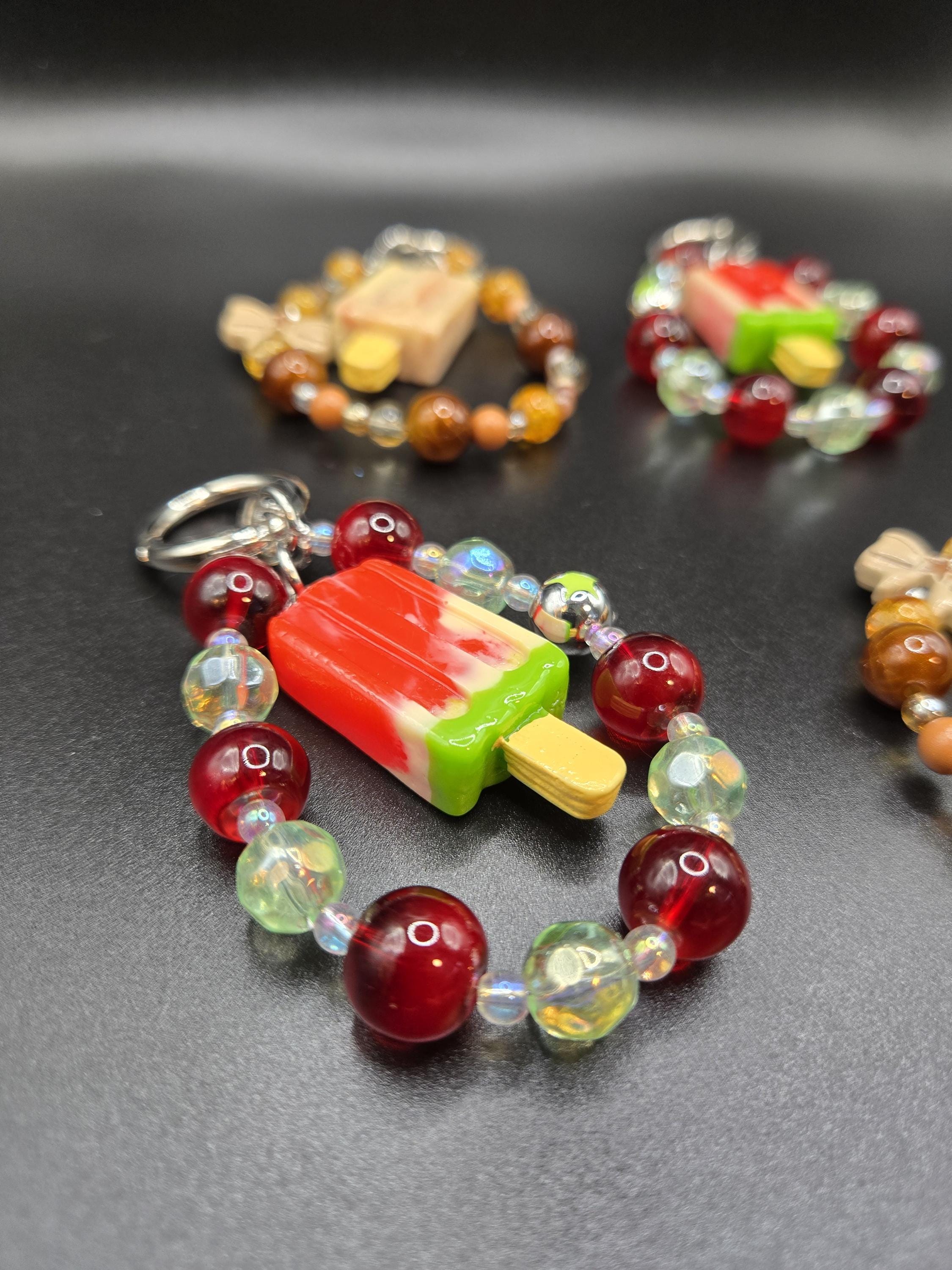 Summer Treat Key Chain – Choose Your Favorite! - Etsy