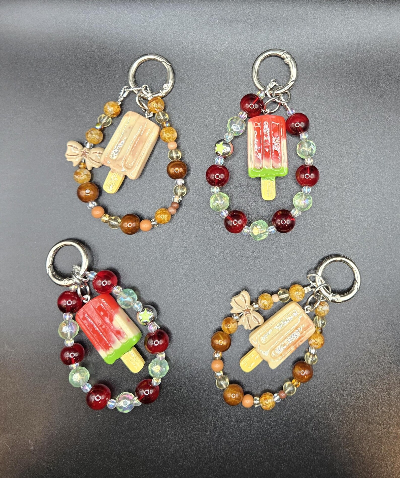 Summer Treat Key Chain – Choose Your Favorite! - Etsy