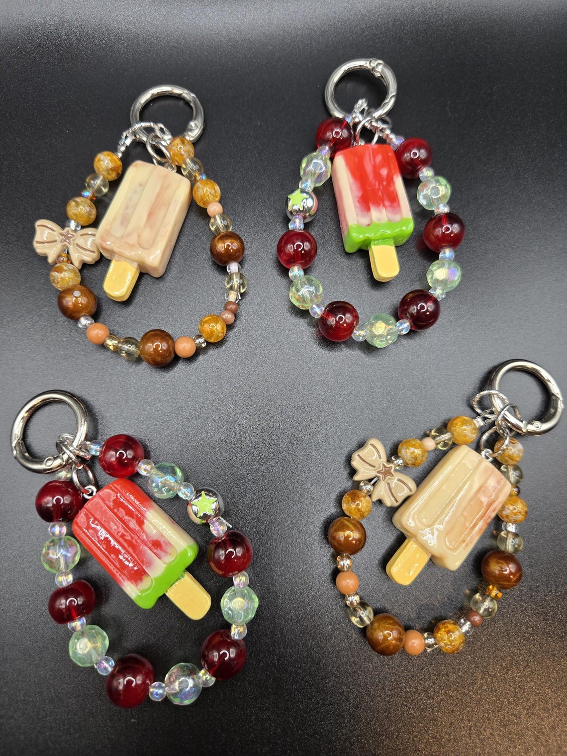 Summer Treat Key Chain – Choose Your Favorite! - Etsy