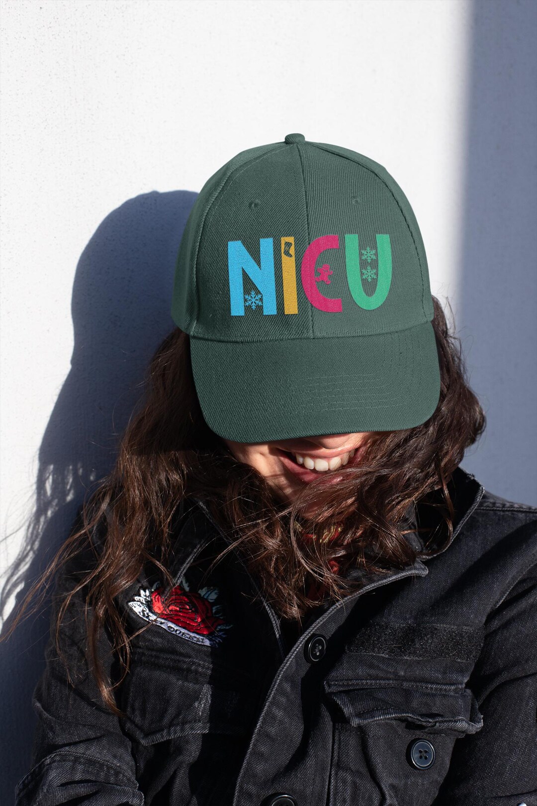 Christmas NICU Nurse Baseball Cap | Holiday Nurse Gift Hat ...