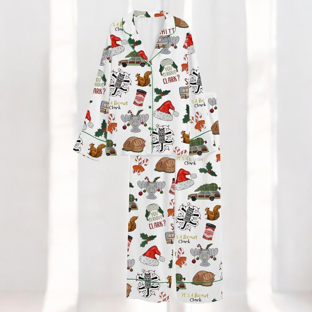 Gilmore Girls Pajamas Set – Stars Hollow Inspired Silk Pjs - Etsy