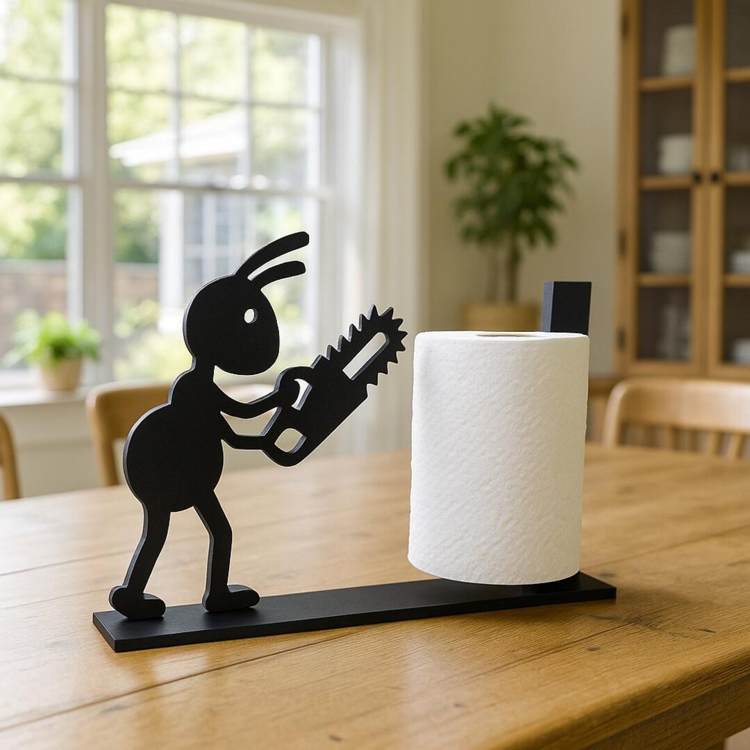 Funny Ant Toilet Paper Holder: 3D Printed Quirky Bathroom Decor - Etsy