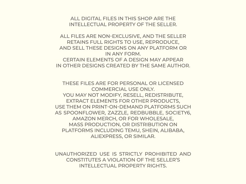 4 Seamless Digital Patterns | Personal & Commercial License - Etsy