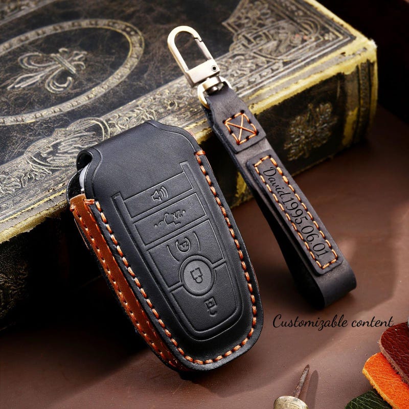 Leather King Ranch Fob - Etsy