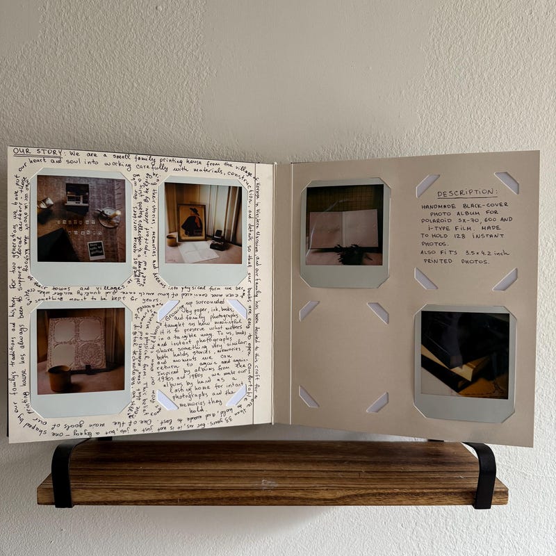 Polaroid Album Sx70 - Etsy