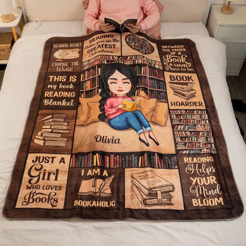 Reading Blanket - Etsy