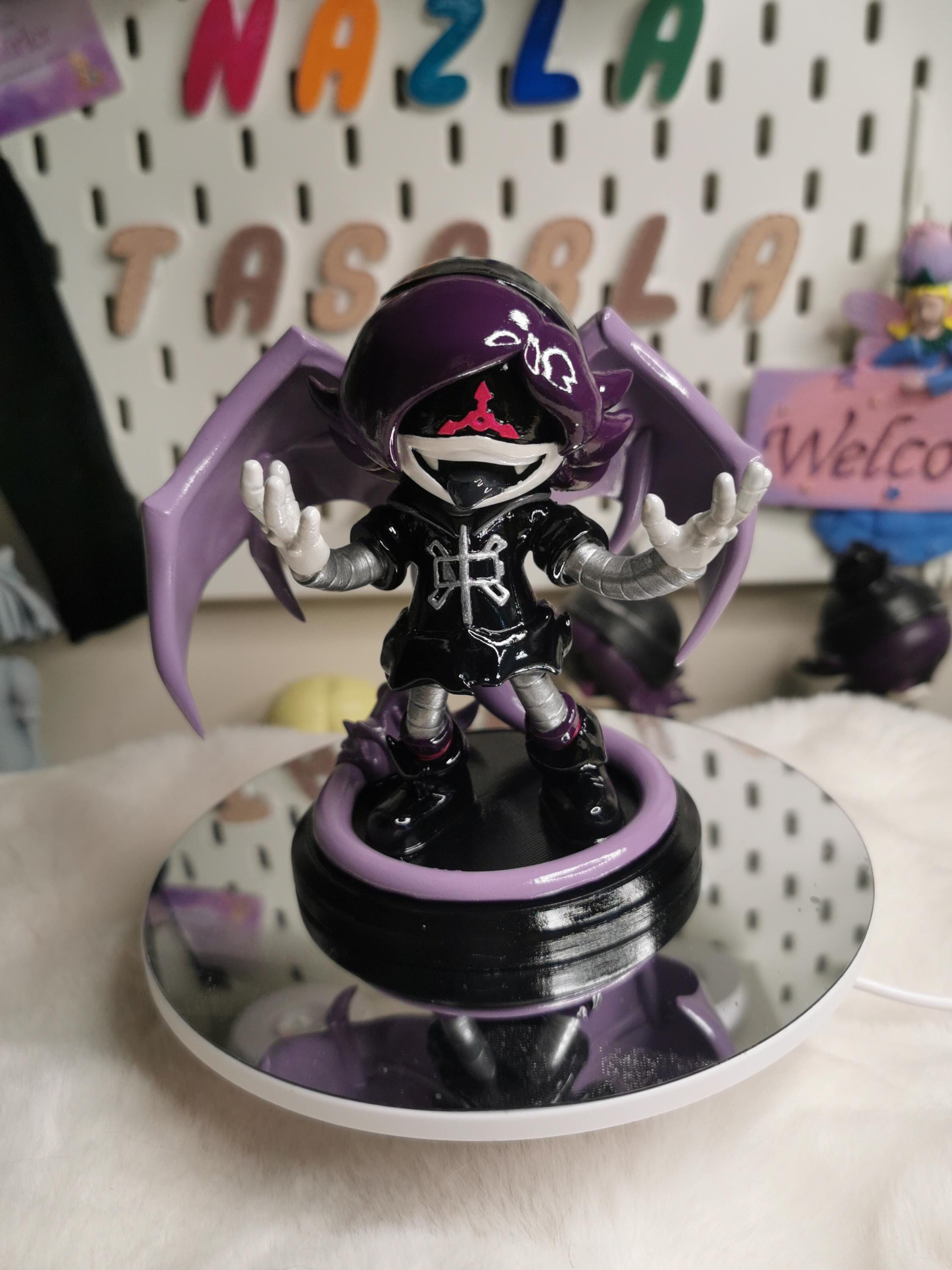 Solver Uzi Figure – Hand Painted 3D Printed Collectible (14 Cm & 5,5 In ...