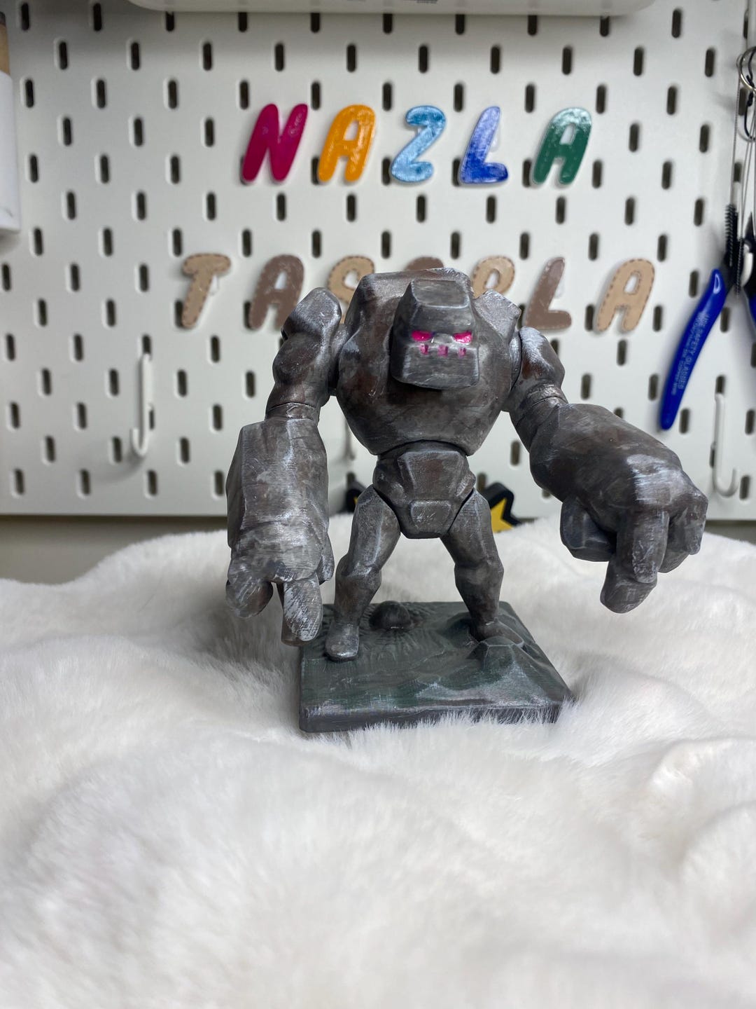 Golem Figure (clash Royale) – Hand Painted 3D Printed Fantasy ...