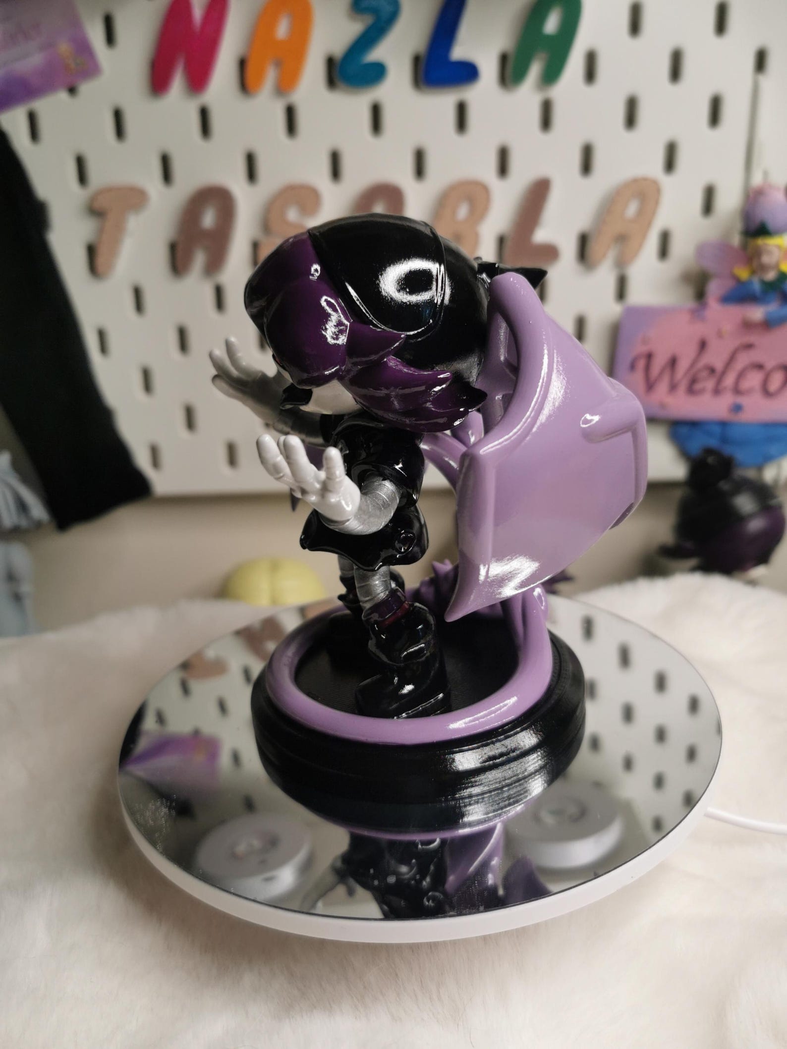 Solver Uzi Figure – Hand Painted 3D Printed Collectible (14 Cm & 5,5 In ...
