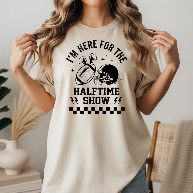 Football Game Day Graphic, Vintage Sport Typography, Halftime Show ...