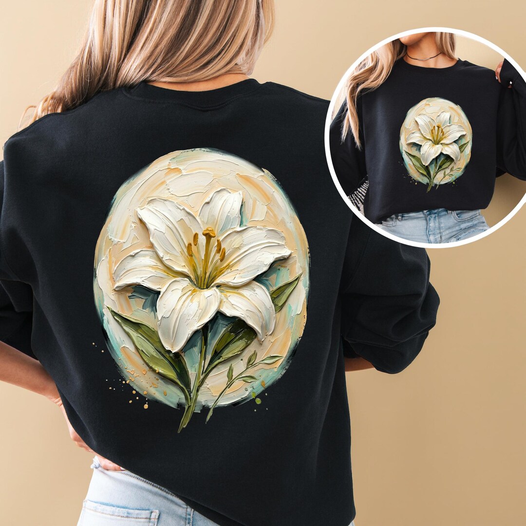 Christian Easter Lily PNG, White Lily Floral Art, Spring Faith ...
