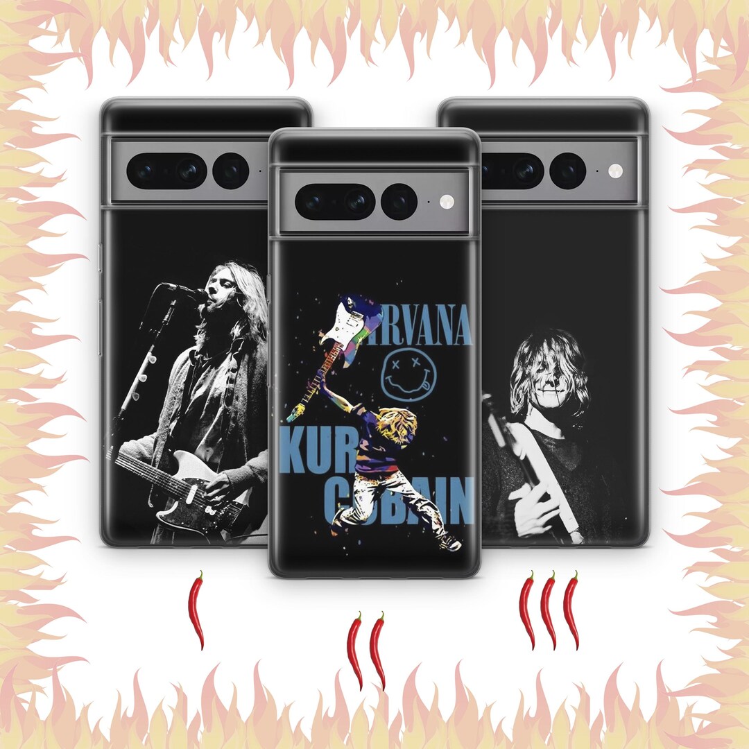 Kurt Cobain E9 Phone Case Cover for Google Pixel 6 6A 7 7A 8 8A 9 9A 10 ...