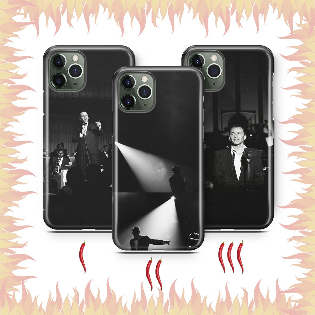Frank Sinatra E8 Phone Case for Apple iPhone 11 12 13 14 15 16 E 17 Air ...