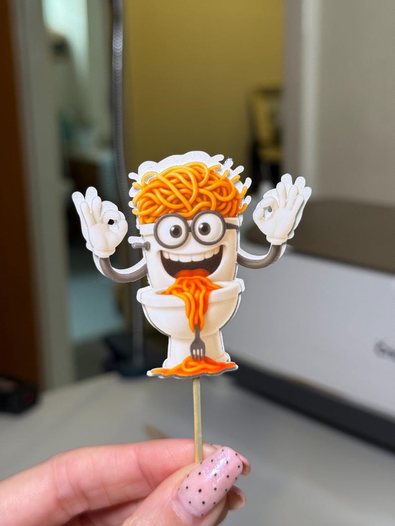 Italian Brainrot Cake Toppers - Etsy