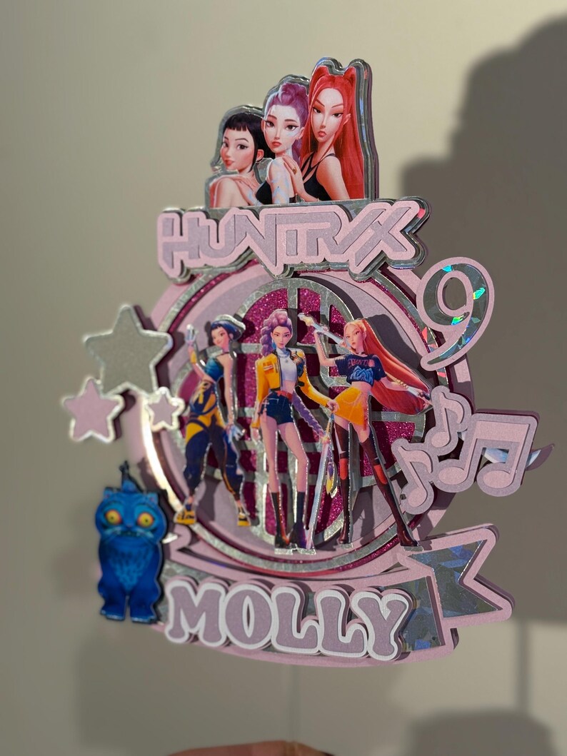 Huntrix 3D Cake Topper - Etsy