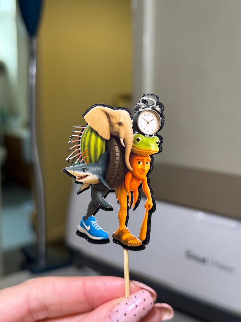 Italian Brainrot Cake Toppers - Etsy