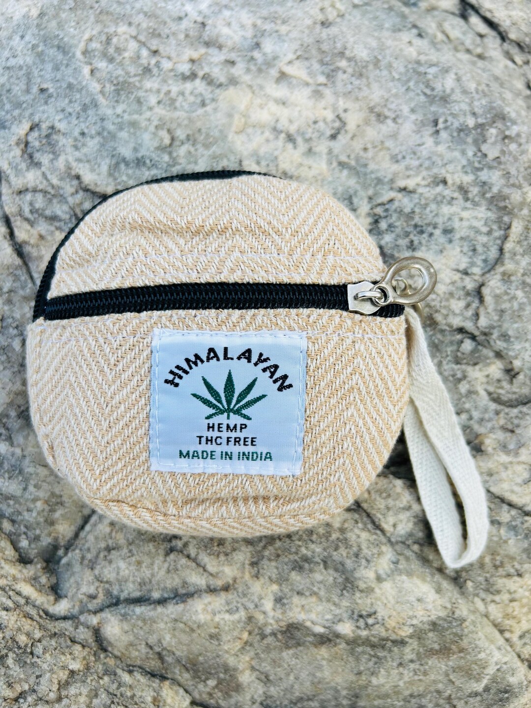 Boho Hippie Cotton Hemp Coin Purse Hemp Coin Pouch Hemp Small Coin ...