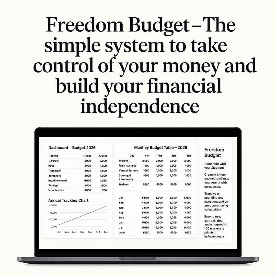 Freedom Budget – the Simple System to Take Control of Your Money and ...