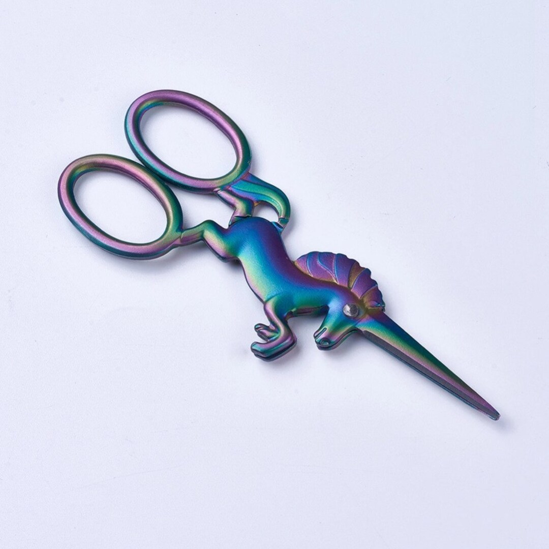 Unicorn Horse Stainless Steel Embroidery Sewing Shears Scissors - Etsy