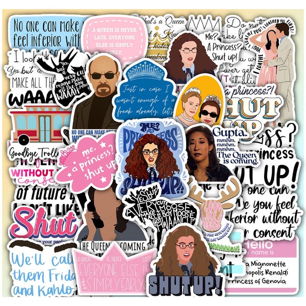 The Princess Diaries Laptop Sticker - Etsy
