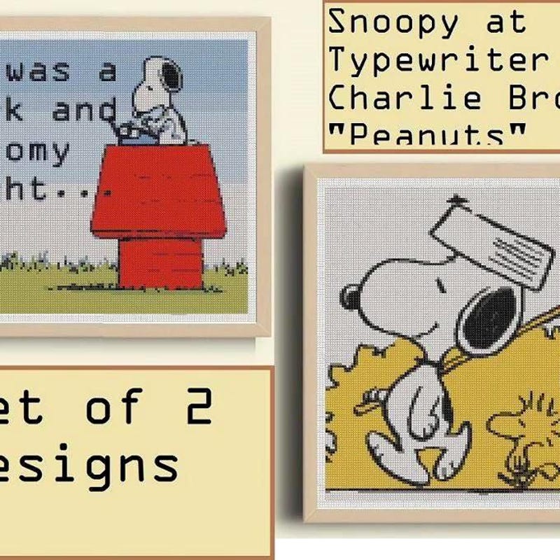 Snoopy Typewriter - Etsy