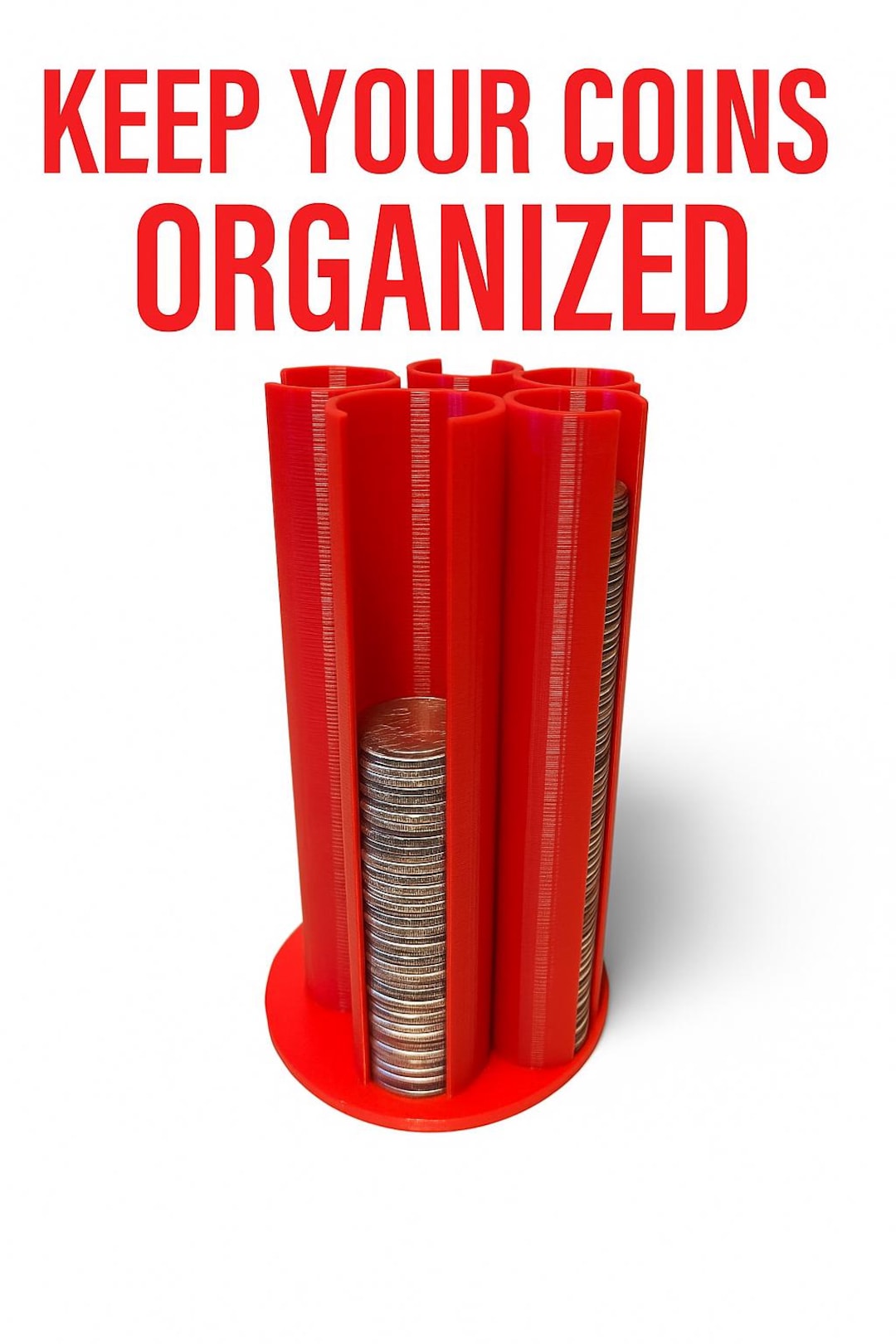 Coin Tower – Keep Your Change Neat & Organized - Etsy