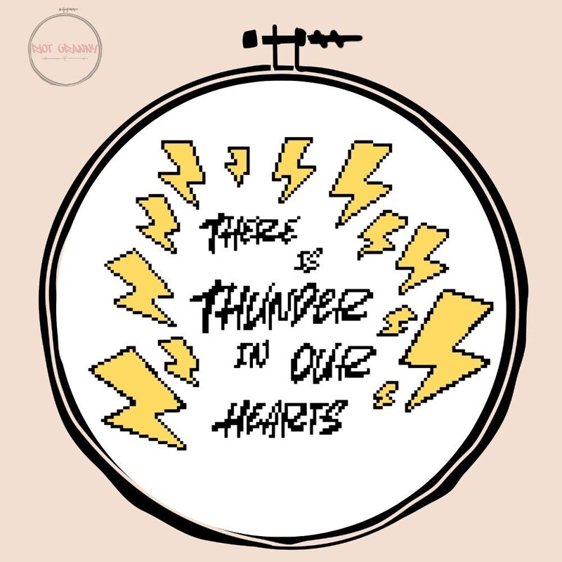 Thunder Cross - Etsy