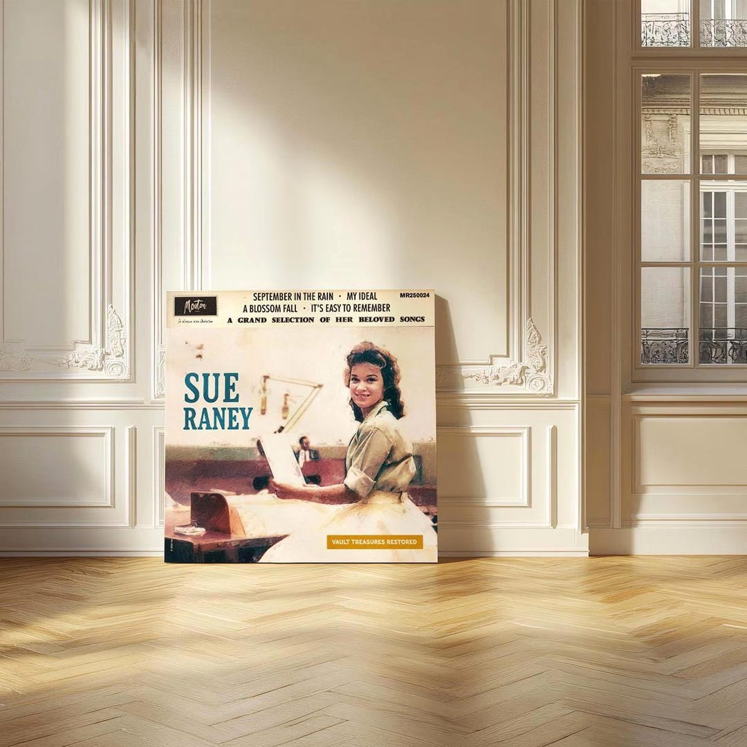 Sue Raney – Vintage Vocal Jazz Album Cover Poster | Mid-century Modern ...