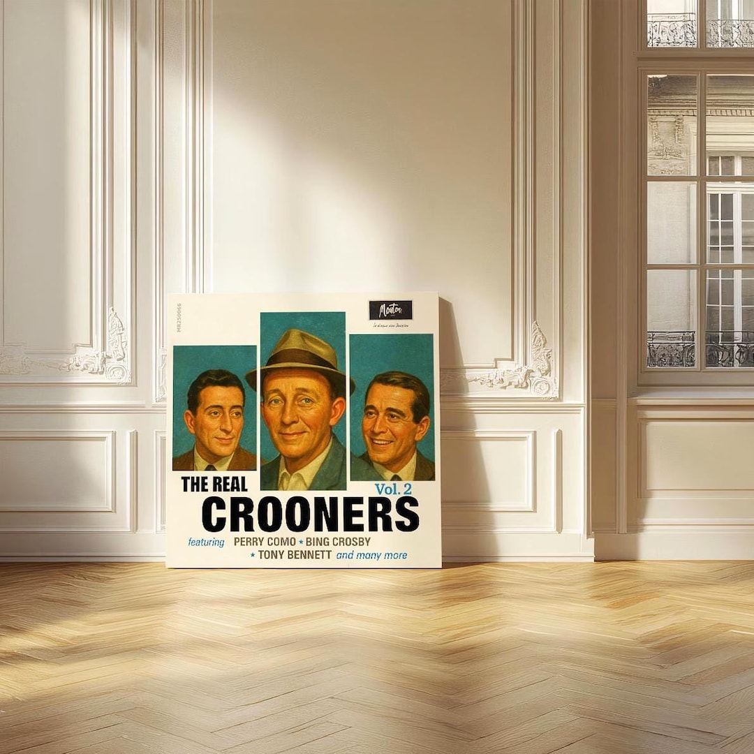 Vintage Crooner Wall Art | the Real Crooners Vol. 2 (digital Download ...