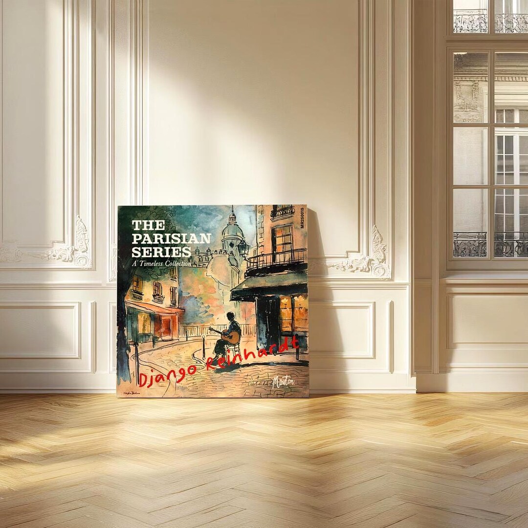 Django Reinhardt Paris Print | Vintage Jazz Poster (digital Download ...