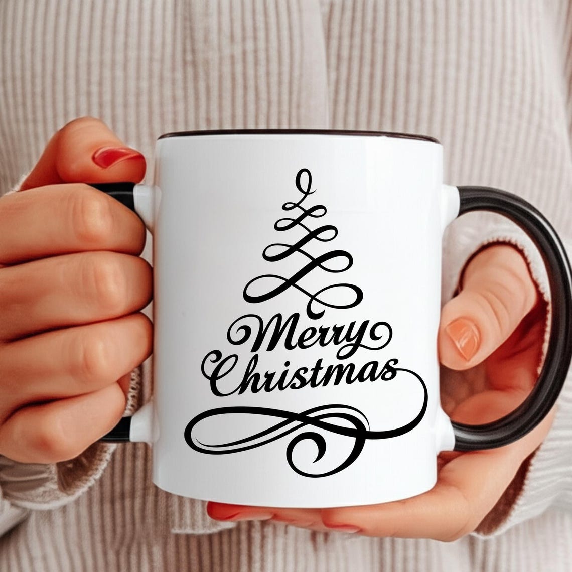 Christmas Tree SVG Bundle, Festive Tree Cut Files for Cricut Silhouette ...