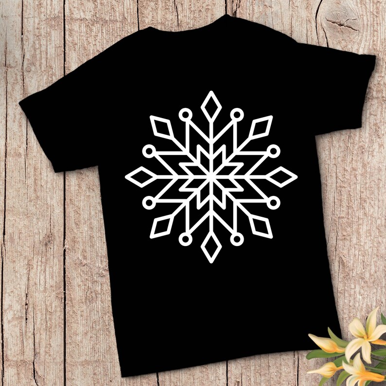 Snowflake SVG Bundle, Winter Snowflake Cut Files, Christmas SVG for ...