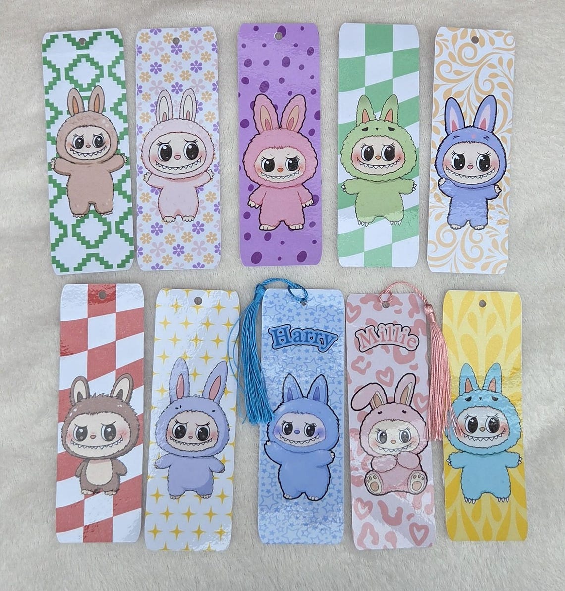 Personalised Labubu Bookmark - Etsy