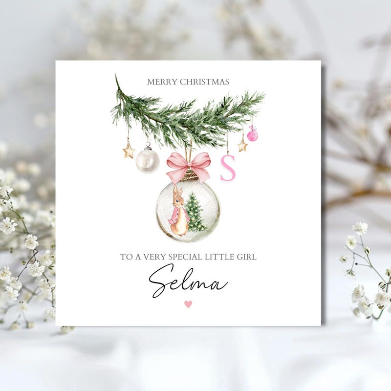 Etsy Great Granddaughter First Christmas Cards - Etsy Canada