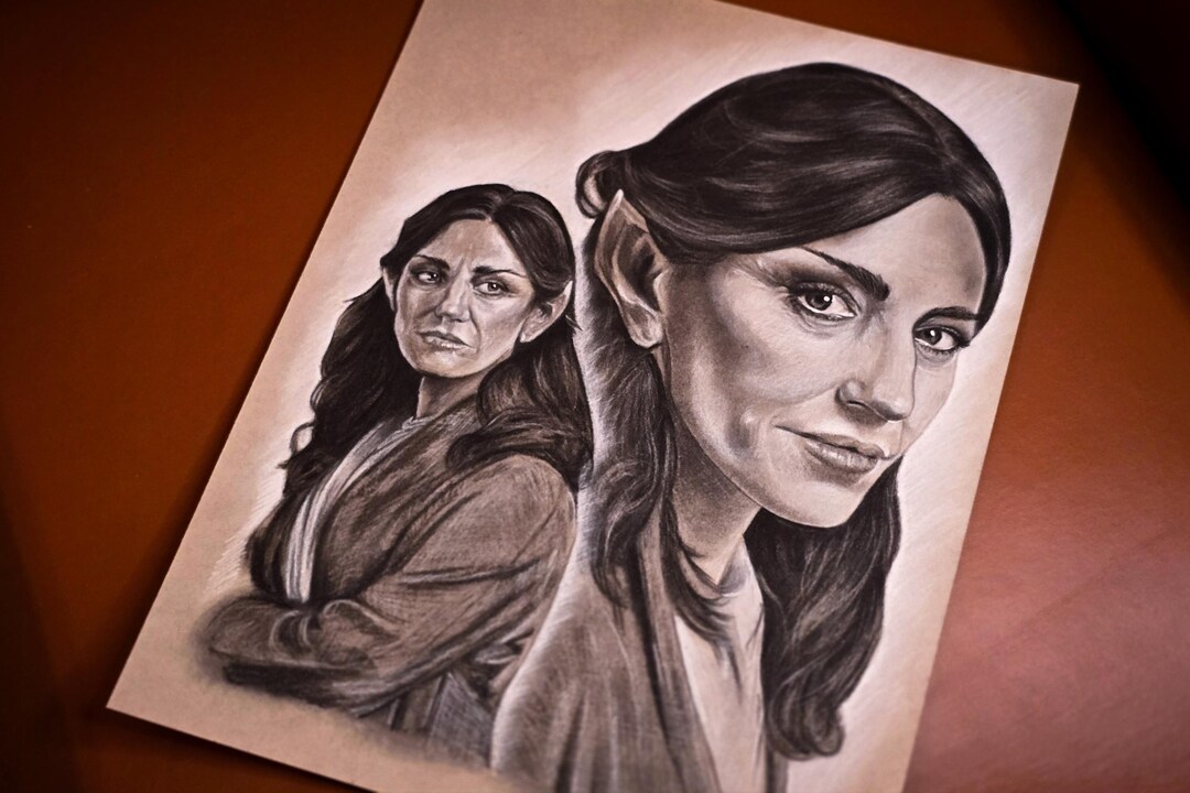 Laris, Star Trek: Picard Drawing - Etsy