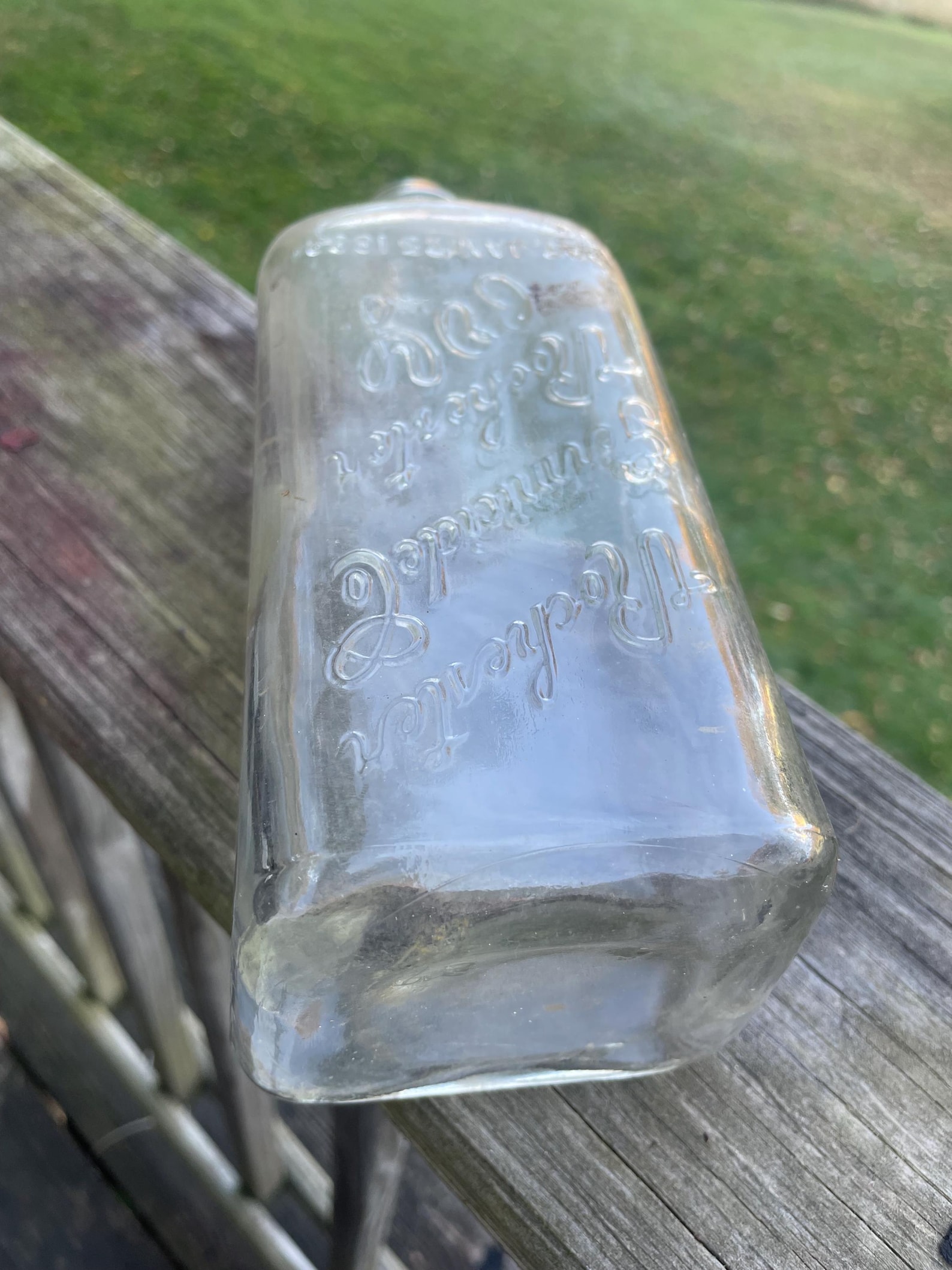 Antique Rochester Germicide Co. Embalming Fluid Bottle Dated 1888 - Etsy