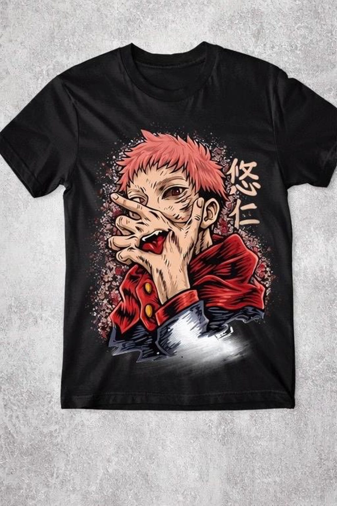 Dark Anime Demon King PNG | Jujutsu Kaisen Villain Art | Streetwear T ...