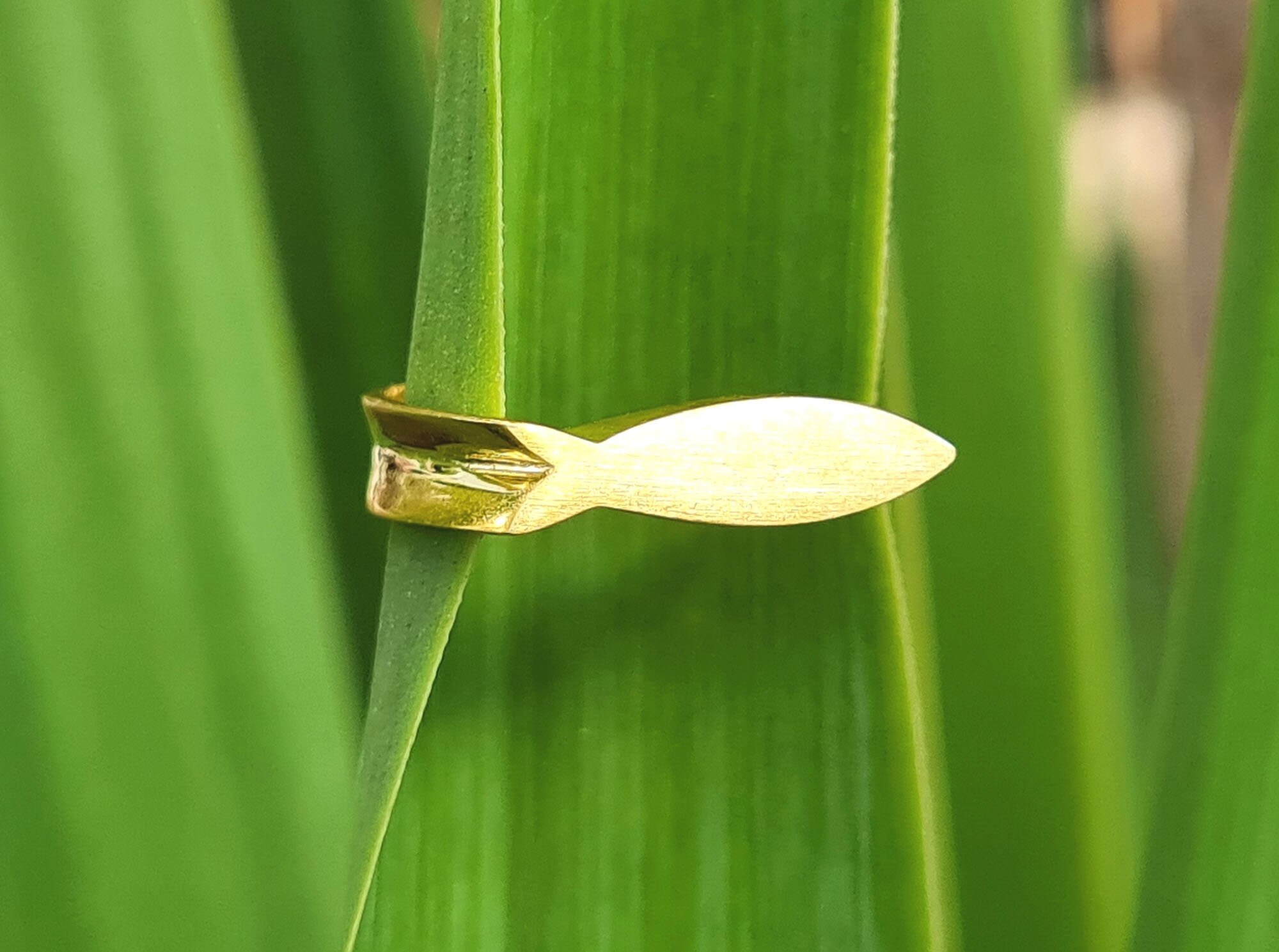 Silver Fish Handmade Ring,gold Plated Silver Fish Ring,fish Silver ...