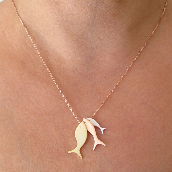 Fish Necklace - Etsy