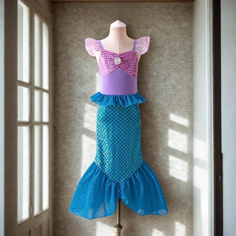 Little Kid Mermaid Dress - Etsy