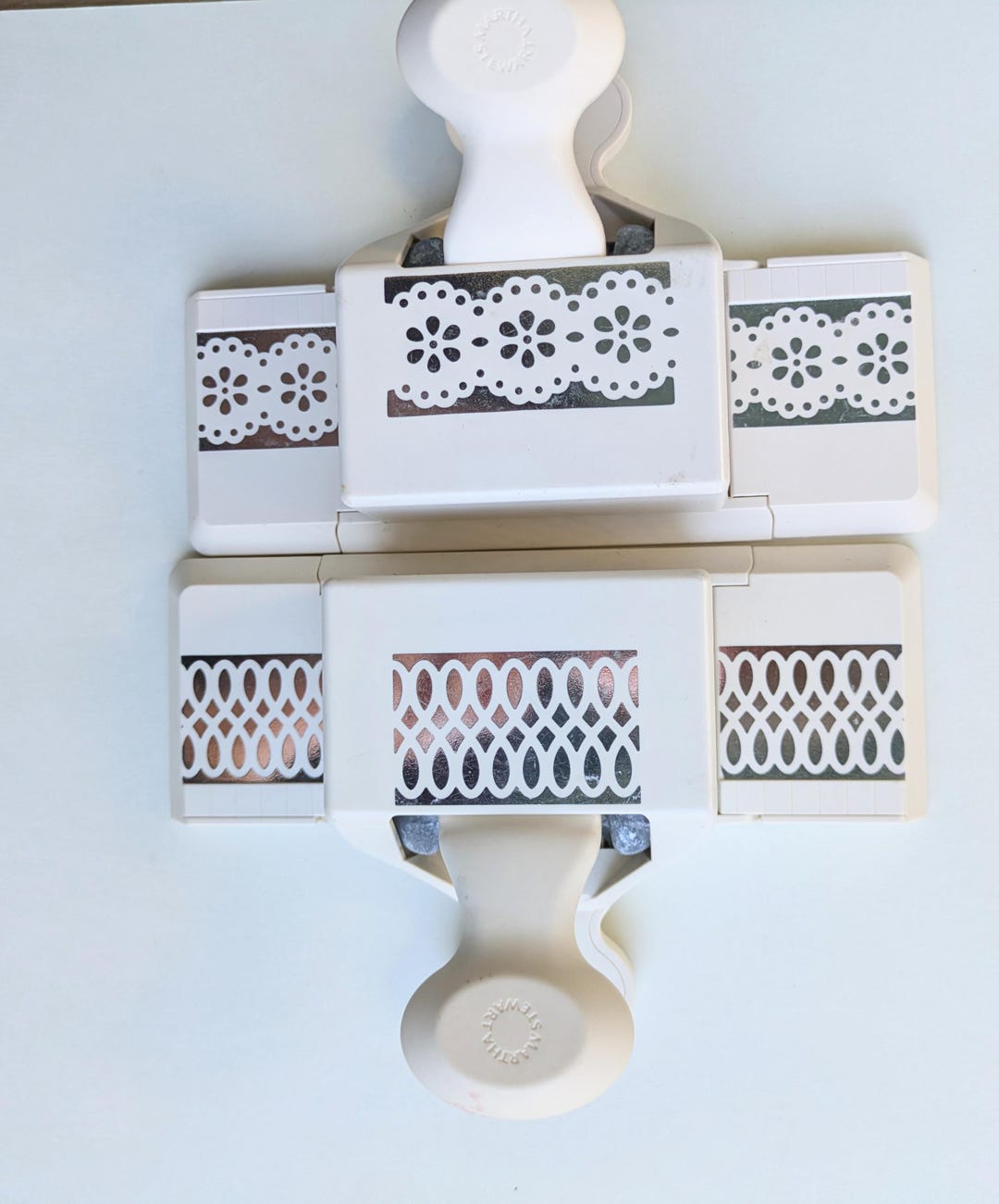 Vintage Martha Stewart Punches, Flower Border Punch, Loops Border Punch ...