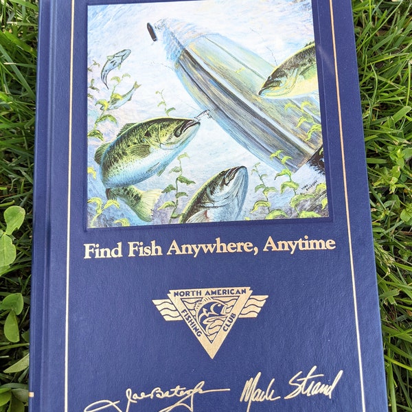Vintage Fishing Book - Etsy