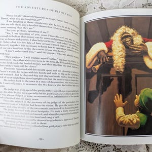 1986 Collectible Pinocchio Illustrated by Greg Hildebrandt, Vintage ...