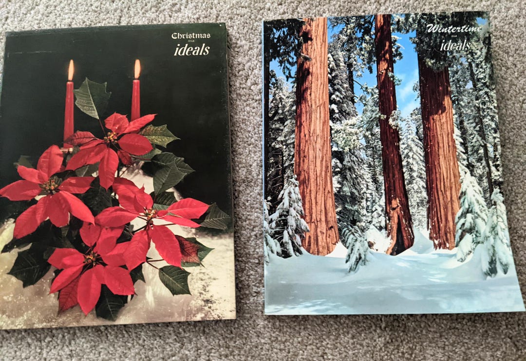 Vintage Ideals Magazines Christmas 1960 Vol. 17 No. 4 Wintertime 1963 ...
